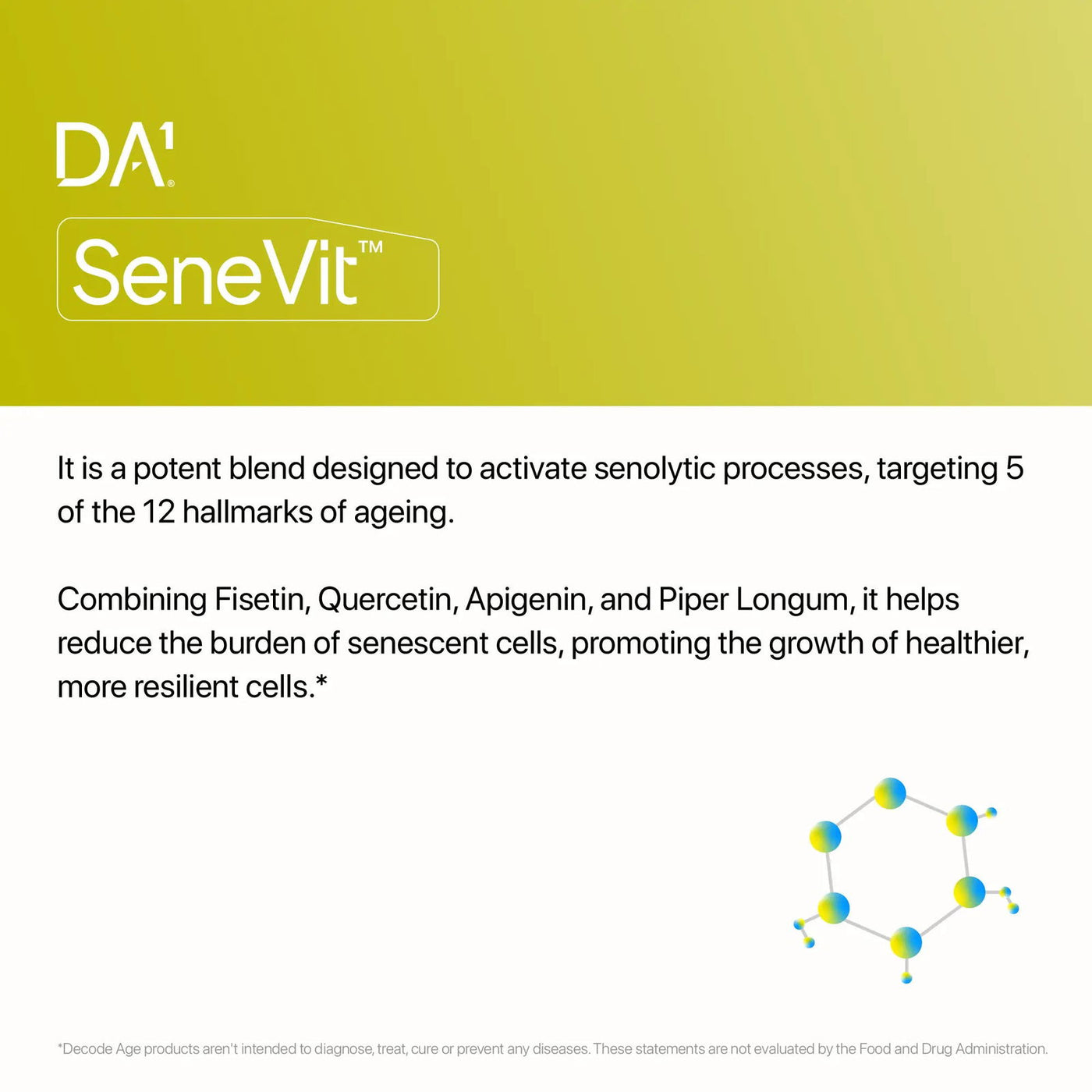 Senolytic Activator Supplement | SeneVit | Clear Senescent Cells